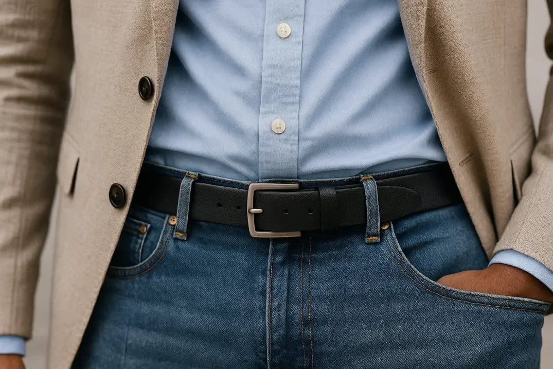 Casual Belts for Men - Premium Everyday Leather Belts | Infynite